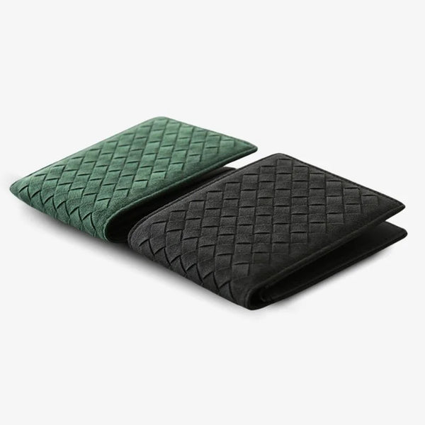 Luxurious Weave Wallet - TechBuum