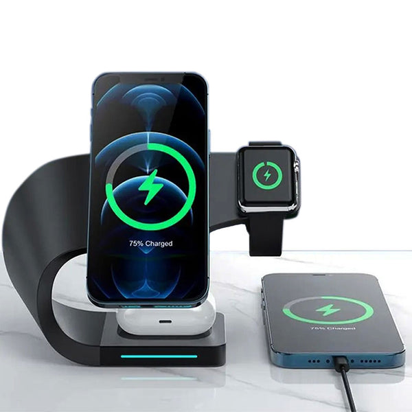 4-in-1 Charging Station - TechBuum