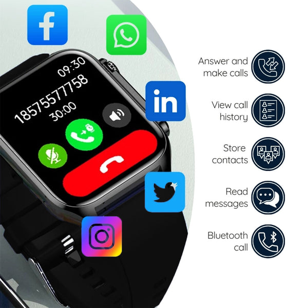 All In One Health Monitoring Watch - TechBuum